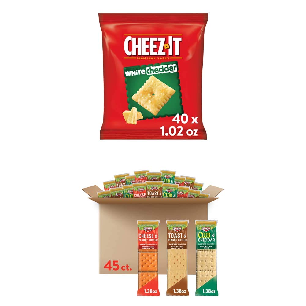 Mua Kellogg's Bulk Snack Box, Cheez-It White Cheddar Cheese Crackers ...