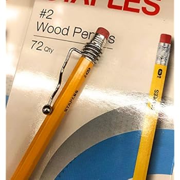 Amazon.com : Pencil Clips - Quantity 10 DCLIPS - Slide On Pocket Clips ...