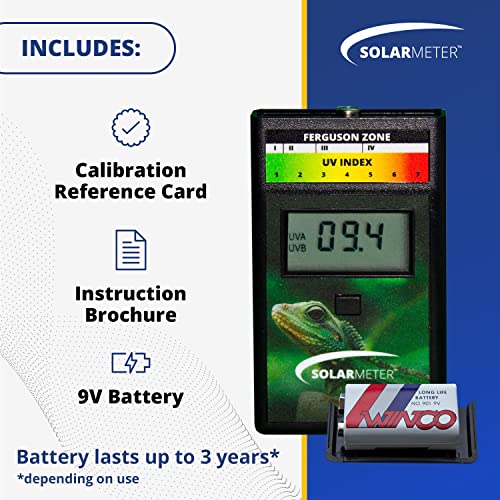 Solarmeter Model 6 5r Reptile Uv Index Meter Handheld Digital