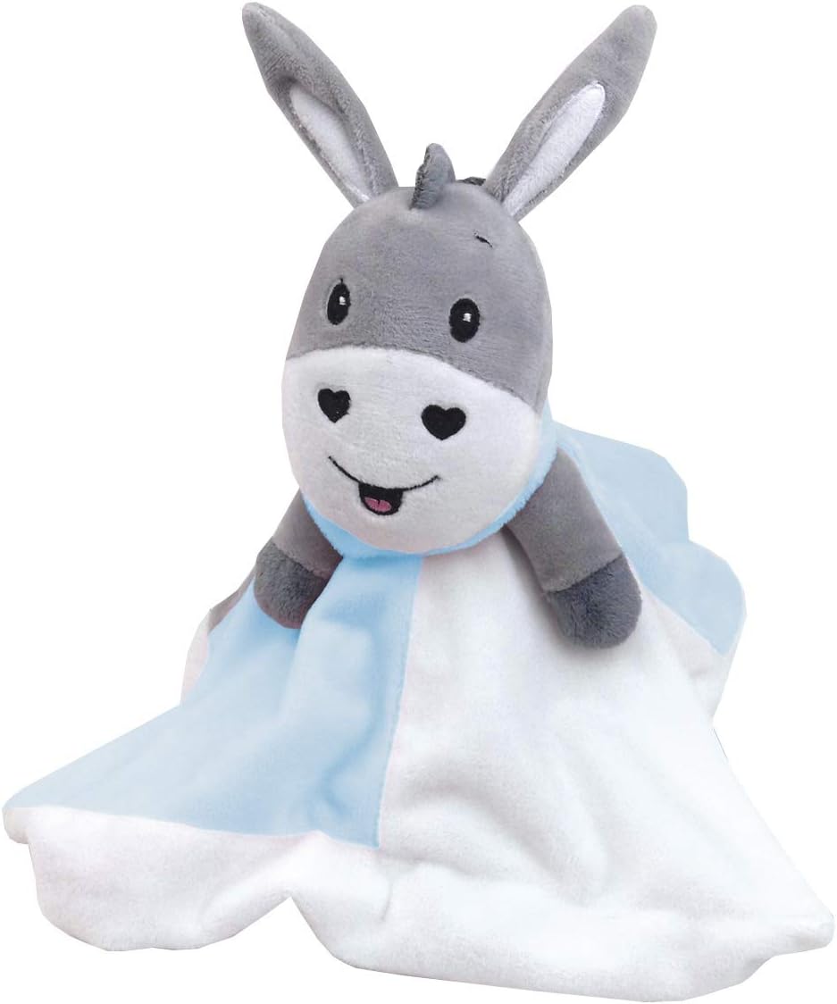 HappyPeople 159415 Finger Puppet Dummy Blanket Donkey Approx. 28 cm ...