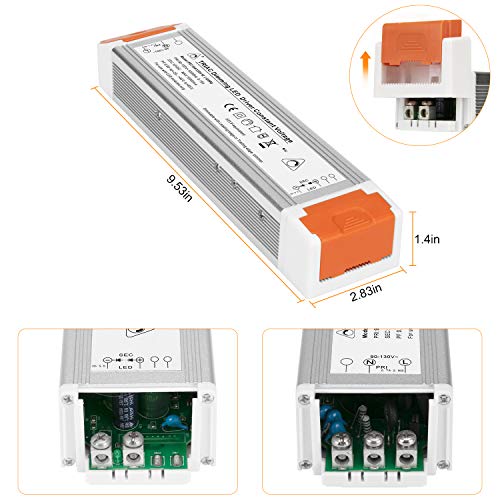 Led dimmable driver 12V 120W quiet operation universal regulated 12V DC ...