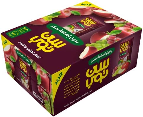 Suntop Grape & Apple no added sugar, 125ml price in Saudi Arabia ...