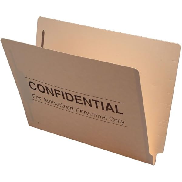 Confidential Document Folder