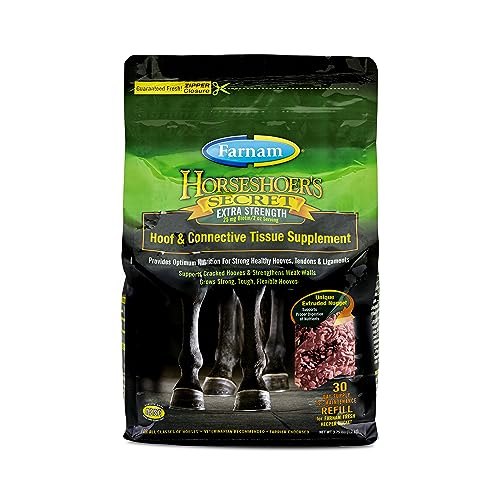 Farnam Horseshoer's Secret EXTRA STRENGTH Hoof Supplements & Connective ...