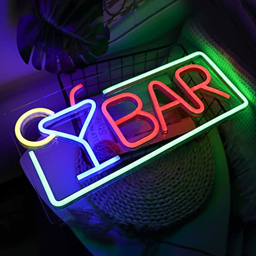 JFLLamp Bar Neon Signs For Wall Decor Neon Lights For Business Led ...