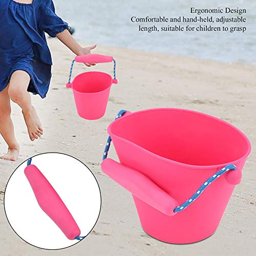 4 Colors Baby Shower Bath Pour Bucket Silicone Fordable Folding ...
