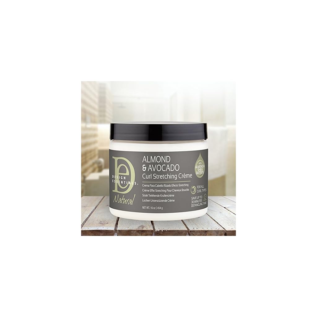 Design Essentials Natural Almond & Avocado Curl Stretching Cream For ...
