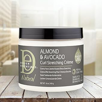 Design Essentials Natural Almond & Avocado Curl Stretching Cream For ...