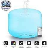 Tesco Cloud Mist Air Humidifier, Aroma Diffuser With Multi Color Lamp ...