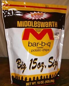 Amazon.com: Middleswarth Chips, BBQ, 15-Ounce (Pack of 2)