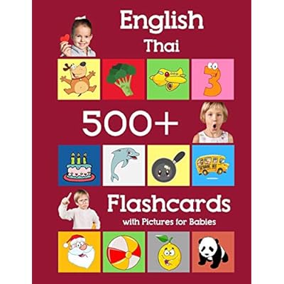 English Thai Flashcards: 500 Pictures for Babies, Nepal | Ubuy