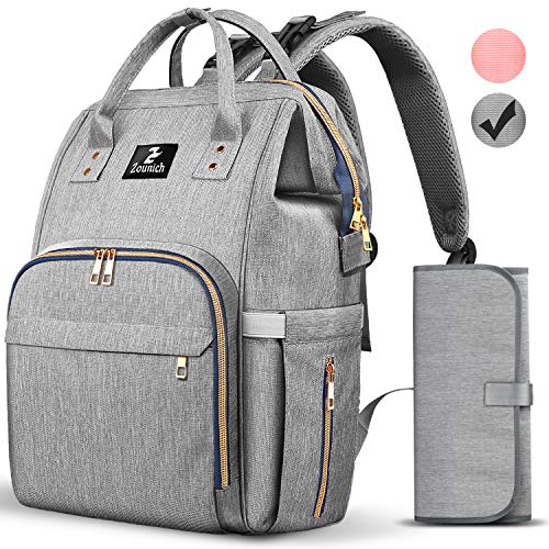 Diaper Bag Backpack, Modern Waterproof Baby Nappy Changing Bags for ...