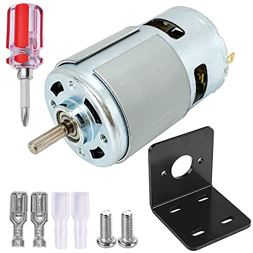 DC 775 Motor 12V-24V 6000-12000RPM 775 Electric Motor Double Ball ...