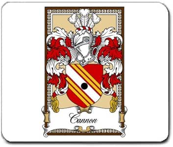 Amazon.com : Cannon Family Crest Coat of Arms Mouse Pad : Office Products