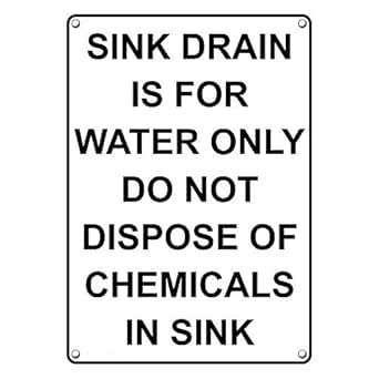 Amazon.com: Weatherproof Plastic Vertical Sink Drain is for Water Only ...