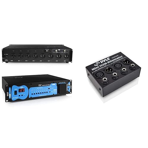 Pyle PS900 Audio/Video AC Power Conditioner + Pyle Compact Mini Hum ...