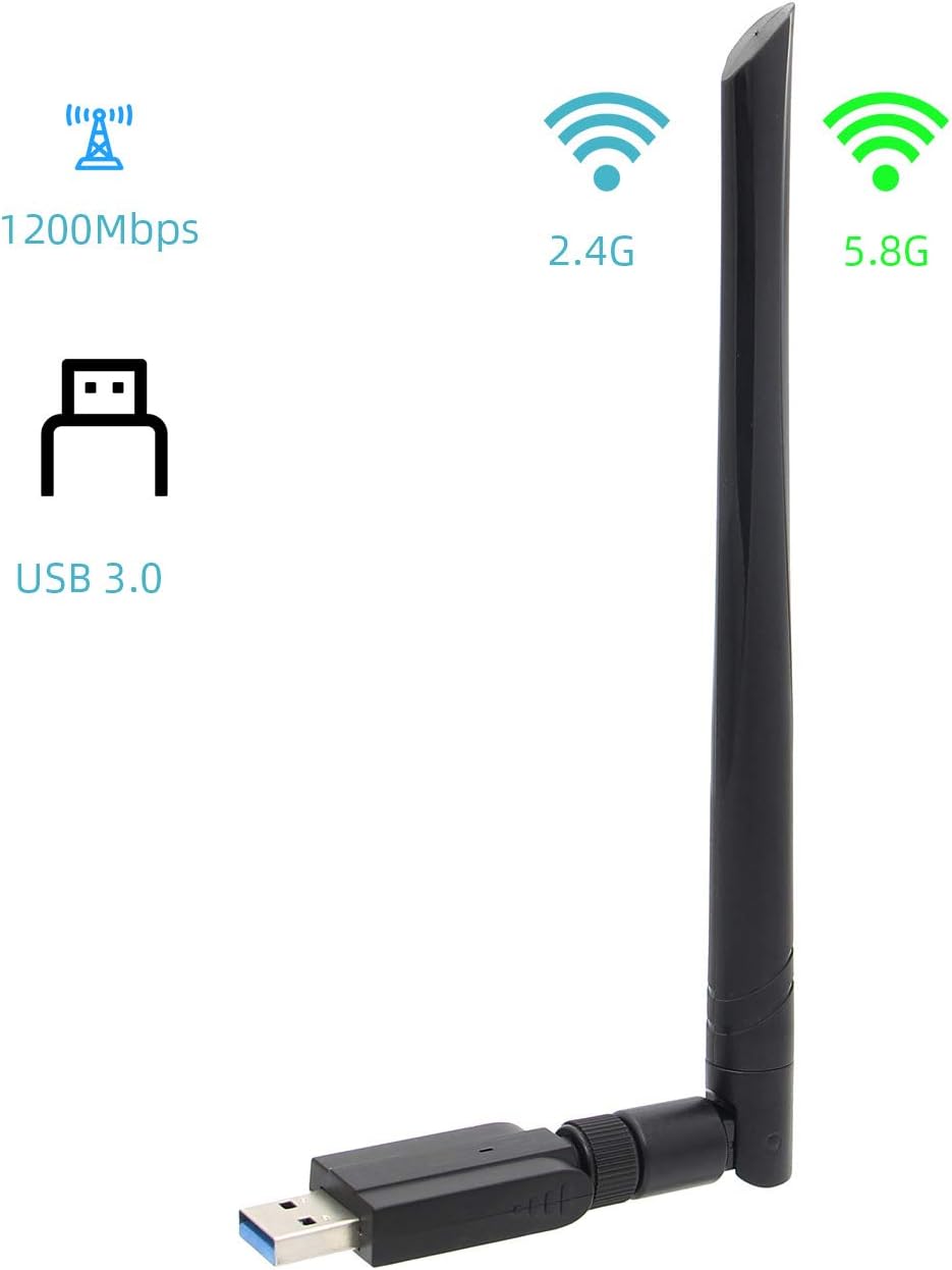 Amazon.com: Geekworm NVIDIA Jetson Nano WiFi Adapter Dual Band Wireless ...