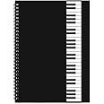 Amazon.com : ERUIZILLA Blank Sheet Music Notebook, Cardboark Spiral ...