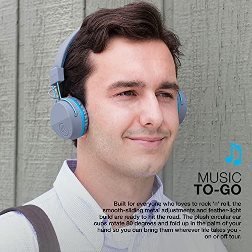 JLab Neon Bluetooth Folding On-Ear Headphones, Wireless Headphones ...