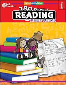 Amazon.com: 180 Days of Reading: Grade 1 - Daily Reading Workbook for ...