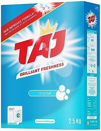 Taj Detergent Powder 2.5 kg Laundry Detergent Powder Original Freshness ...