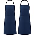 Amazon.com: Syntus 12 Pack Bib Apron, Unisex Aprons Adjustable ...