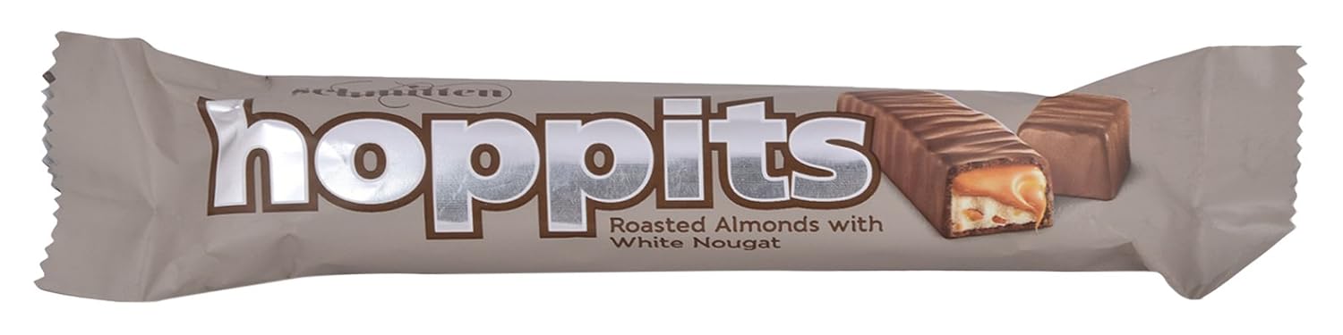 Schmitten Hoppits Chocolate - Roasted Almonds with White Nougat, 40g ...