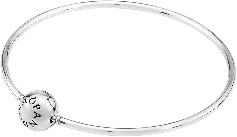 Pandora Damen-Armreif Essence mit Kugelverschluss 925 Silber 16 cm ...
