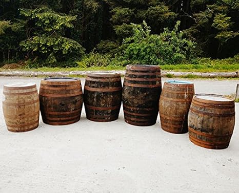 Celtic Timber EX-WHISKEY OAK BARRELS - DIFFERENT SIZES AND STYLES (110 ...