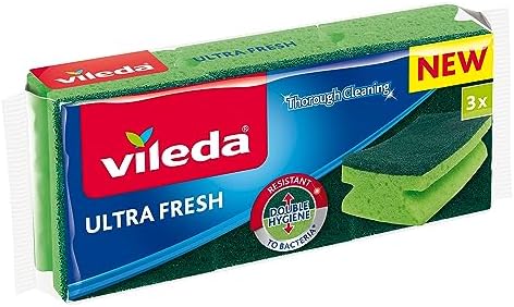 سعر Vileda ULTRA FRESH High Foam Sponge | Anti-bacterial* | Deep ...