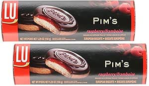 Amazon.com: LU European Biscuits Pims Raspberry Biscuit, 5.29 oz (Pack ...