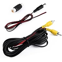 Amazon.com: IHOTDER 20Ft Backup Camera Extension Cable Kit,Include Car ...