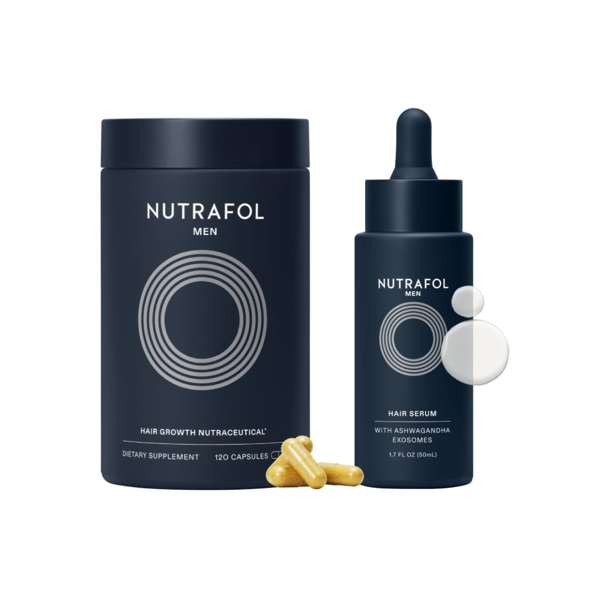 Mua Nutrafol Men's Hair Growth Supplement and Hair Serum, Clinically ...
