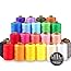 New brothread 63 Brother Colors Polyester Embroidery Machine Thread Kit ...
