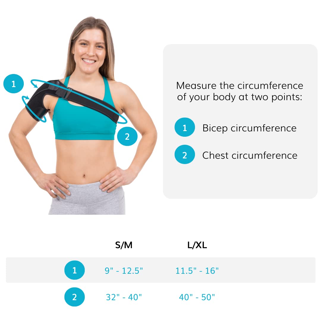 Mua BraceAbility Shoulder Support Brace - Compression Copper Arm ...