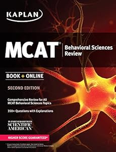 Kaplan MCAT Behavioral Sciences Review:... book