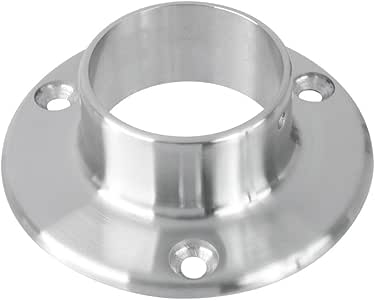 Lavi 2" Satin Solid Stainless Steel Wall Flange - Pipe Fittings ...