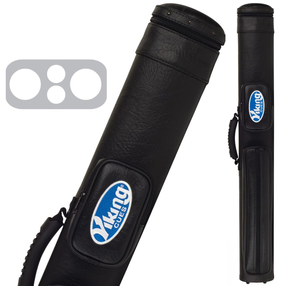 Mua Pool Cue Case, Pool Stick Case with Shoulder Strap, Vinyl Shell and ...