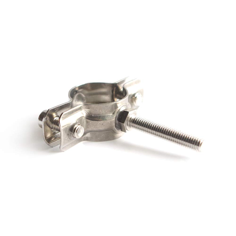 Morsetti per tubi 304# Stainless Steel M8 Thread Screw Rod Tube Pipe ...