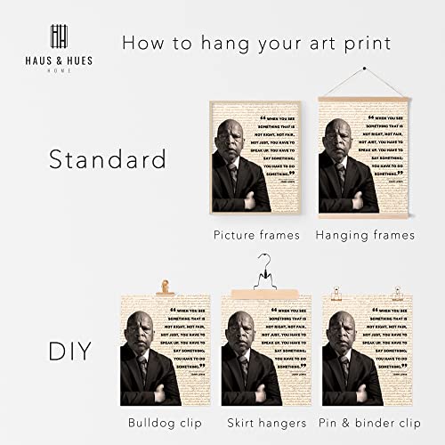 African American Wall Art Black History Posters for Classroom - by Haus ...