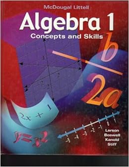 Amazon.com: Algebra 1: Concepts and Skills California Edition ...