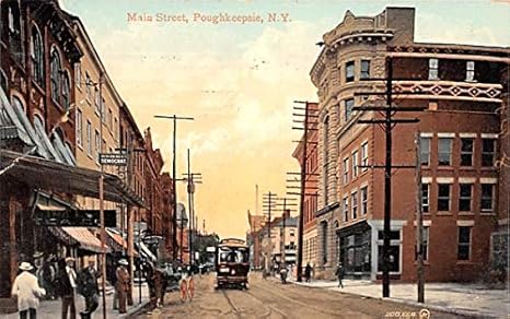 Main Street Poughkeepsie, New York Postcard at Amazon's Entertainment ...