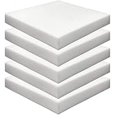 Amazon.com: Foamma (4-Pack 1" x 18" x 18" HD Upholstery Foam High ...