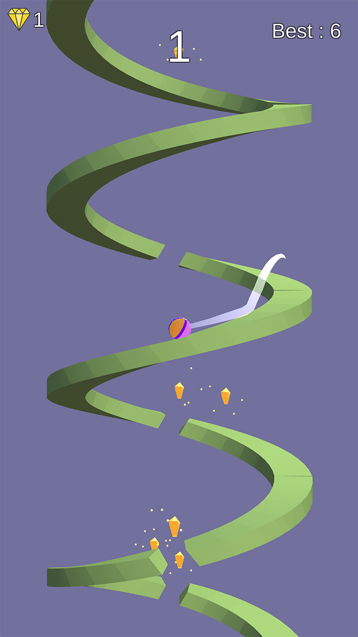 Helix Spiral Jump Game Pro: An Addicting and Colorful Journey down ...