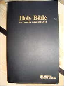 Holy Bible (Dictionary Concordance) The Precious Promises Edition ((IPM ...