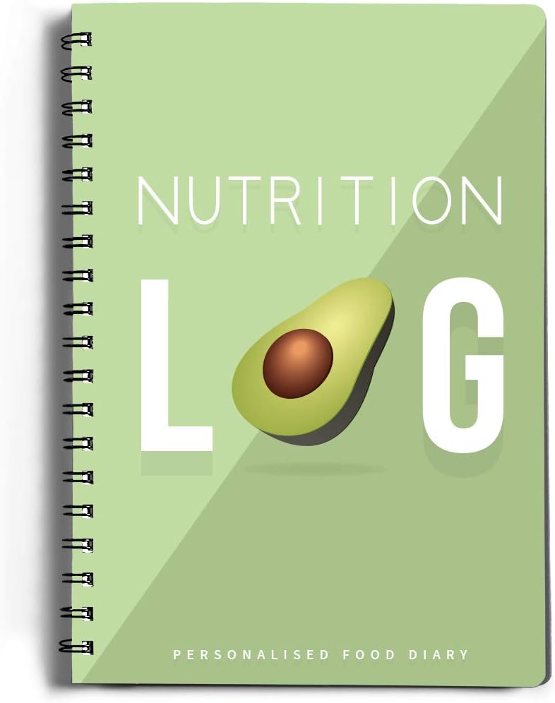 Nutrition Log – A5 Daily Food Diary and Meal Planner – Set Your Goals ...