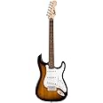 Amazon.com: Squier by Fender Stratocaster Beginner Guitar Pack, Laurel ...