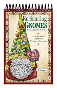 Jim Shore Enchanting Gnomes Coloring Book: An Inspirational Collection ...