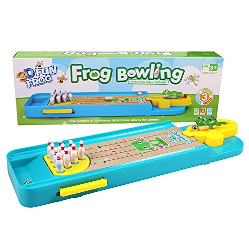 XXK Mini Bowling Game, Kids Bowling Set, Toddler Bowling Set, Tabletop ...
