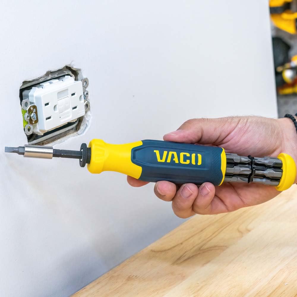 Mua VACO VAC1140 14-in-1 Adjustable Screwdriver, Multi-Bit and Impact ...